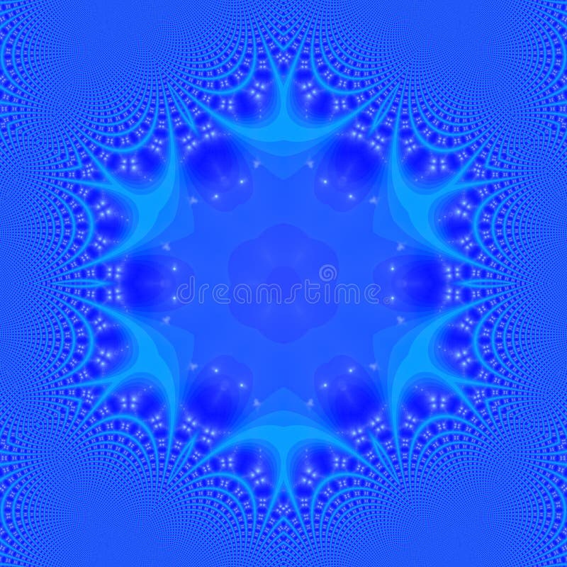 Cool Blue Light Abstract Blurs Background Stock Illustration ...