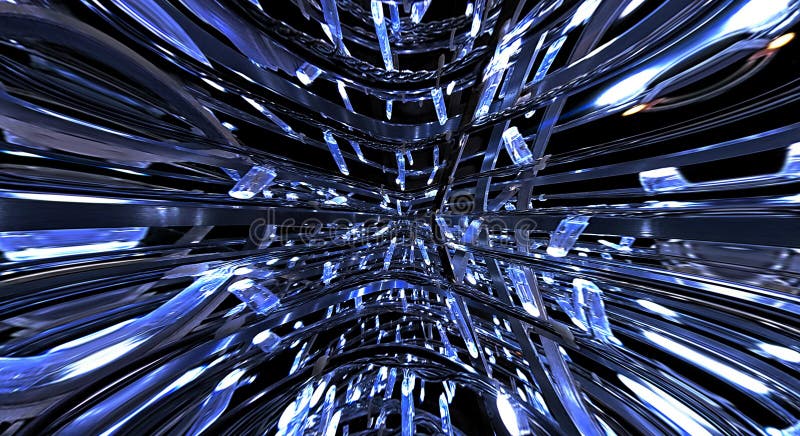 Cool Blue Lights Shades Abstract Background Stock Photo - Image of blue ...