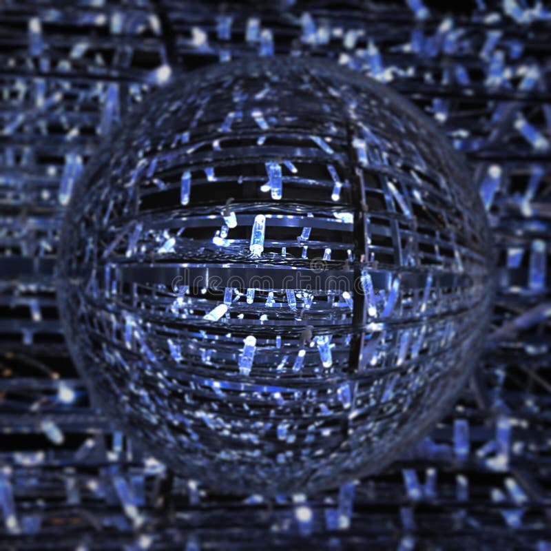 Cool Blue Lights Shades Abstract Background Stock Photo - Image of ...