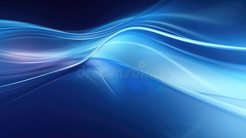 Cool Blue Motion Background Stock Illustration - Illustration of ...