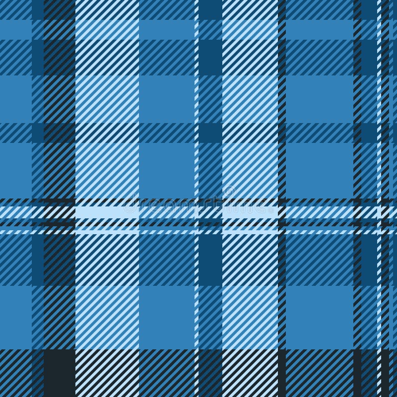 Cool Blue Plaid Pattern, Perfect for Textile Design, Apparel, or ...