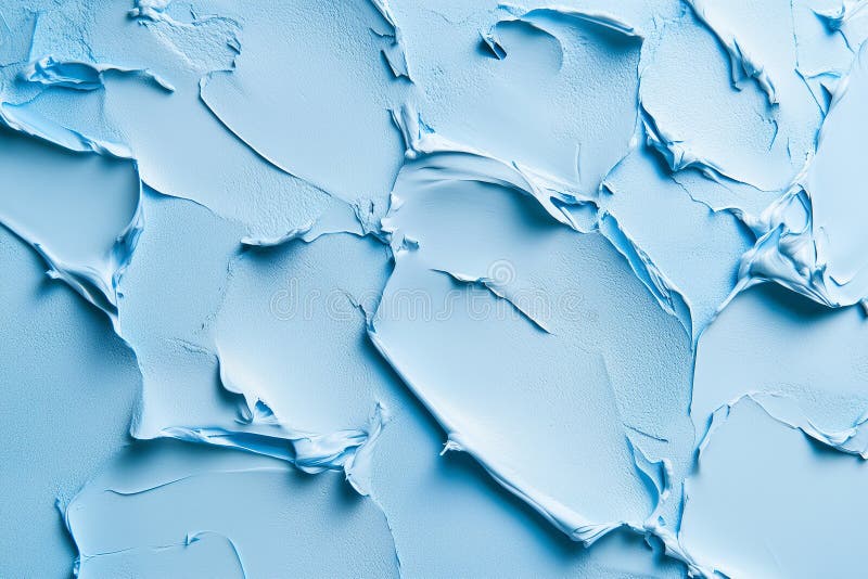 Cool Blue Plaster Texture with Slightly Uneven Surface Featuring Unique ...