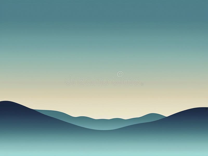 Cool Blue Retro Gradient with Heavy Grain Overlay Stock Photo - Image ...