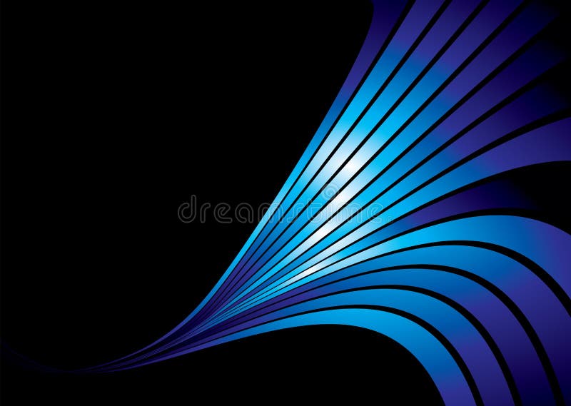 Cool blue slide stock vector. Illustration of decoration - 6722931