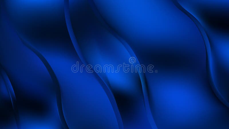 Cool Blue Wave Background stock vector. Illustration of cool - 162861700