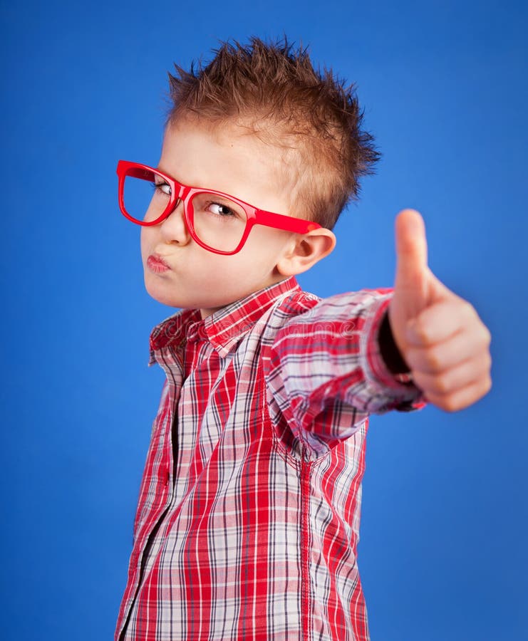 Cool boy stock photo. Image of childhood, little, face - 29046316
