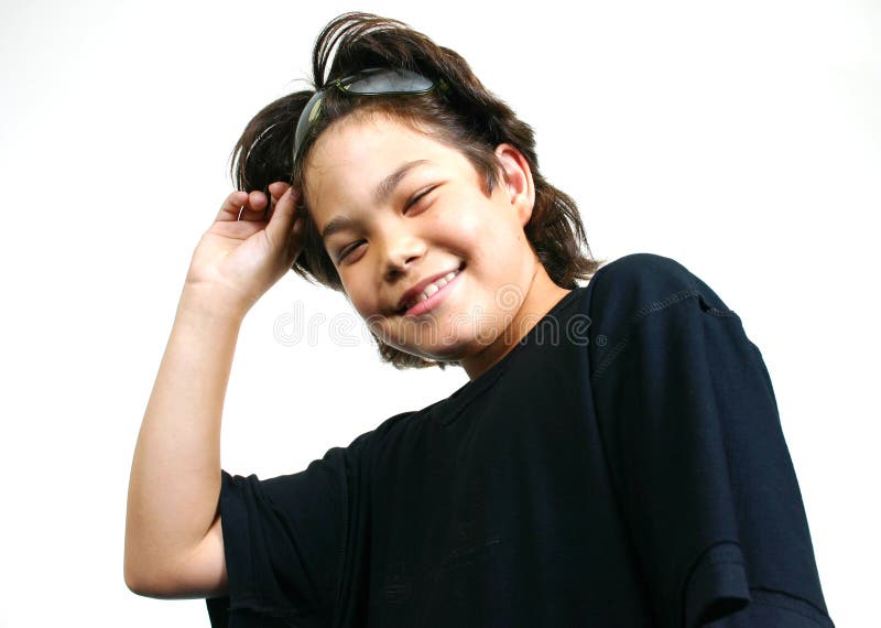 Cool boy (series) stock image. Image of expression, confident - 1113287