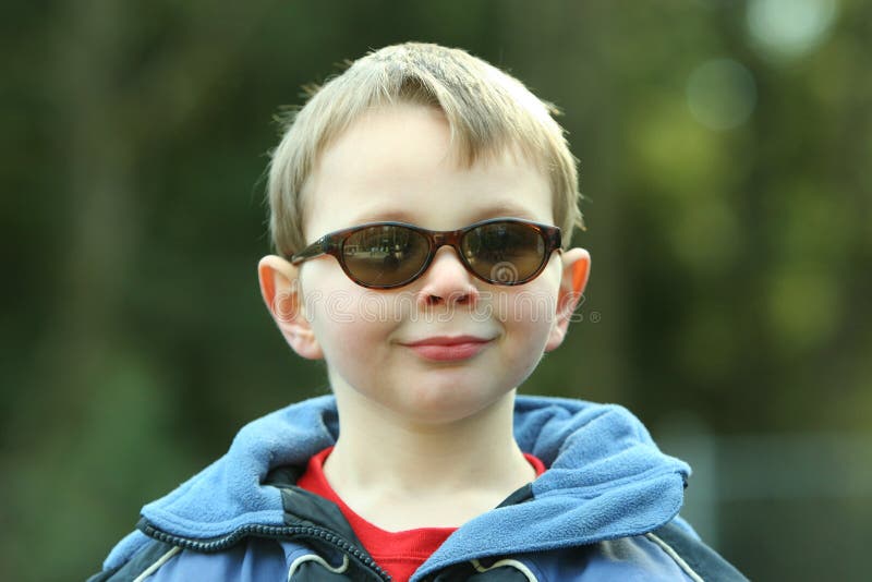 Cool boy with sun glasses stock photo. Image of cool, care - 597354