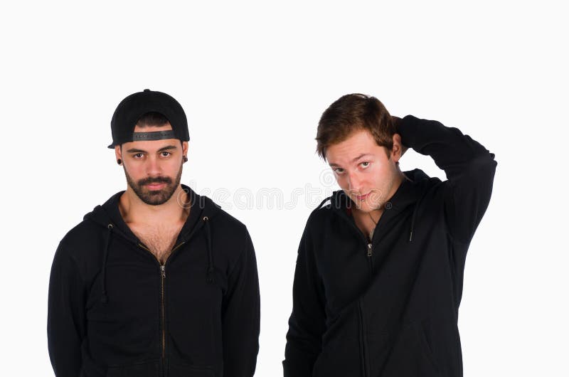 Cool boys portrait stock image. Image of horizontal, looking - 46979693