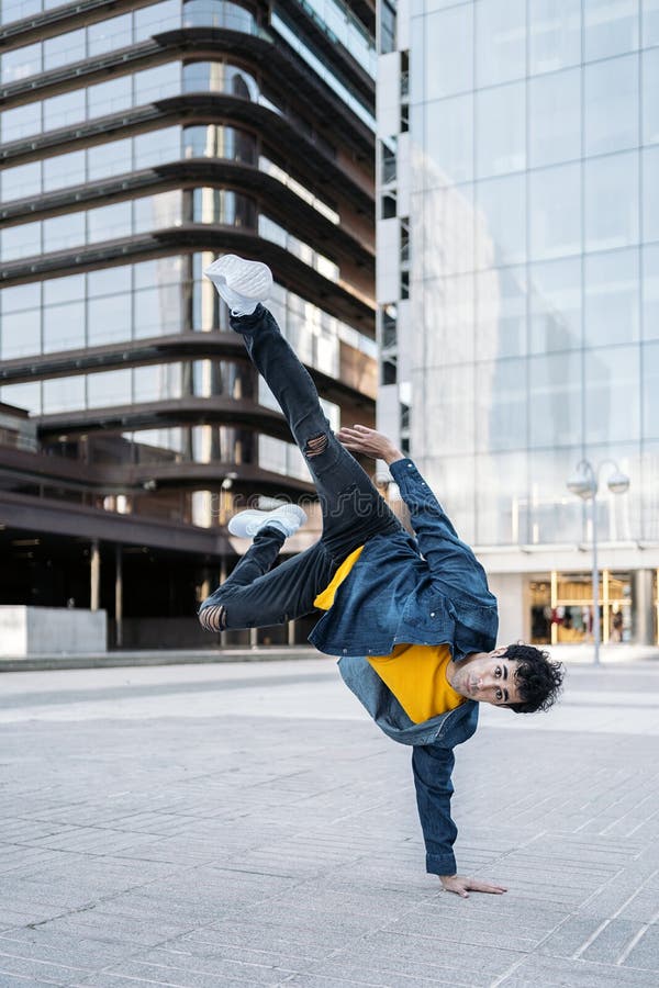 Cool Break Boy in the City stock photo. Image of moves - 264517902