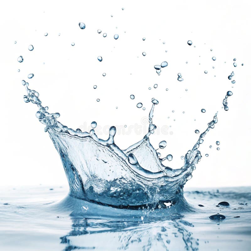 Cool Breeze Splash Isolated on Transparent Background Stock ...