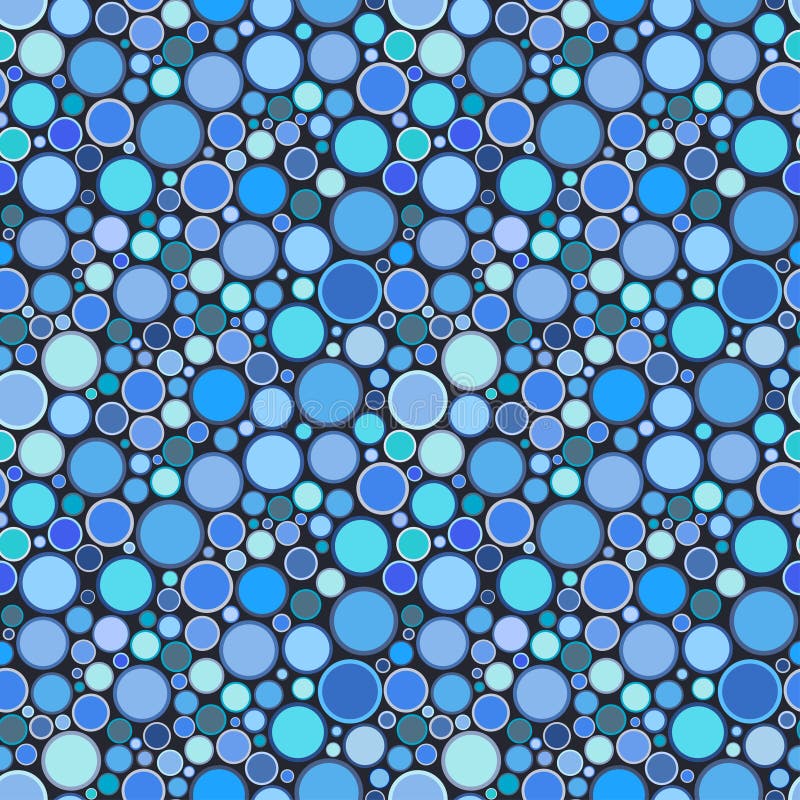 Cool Bubbles Seamless Pattern Stock Vector - Illustration of shapes ...