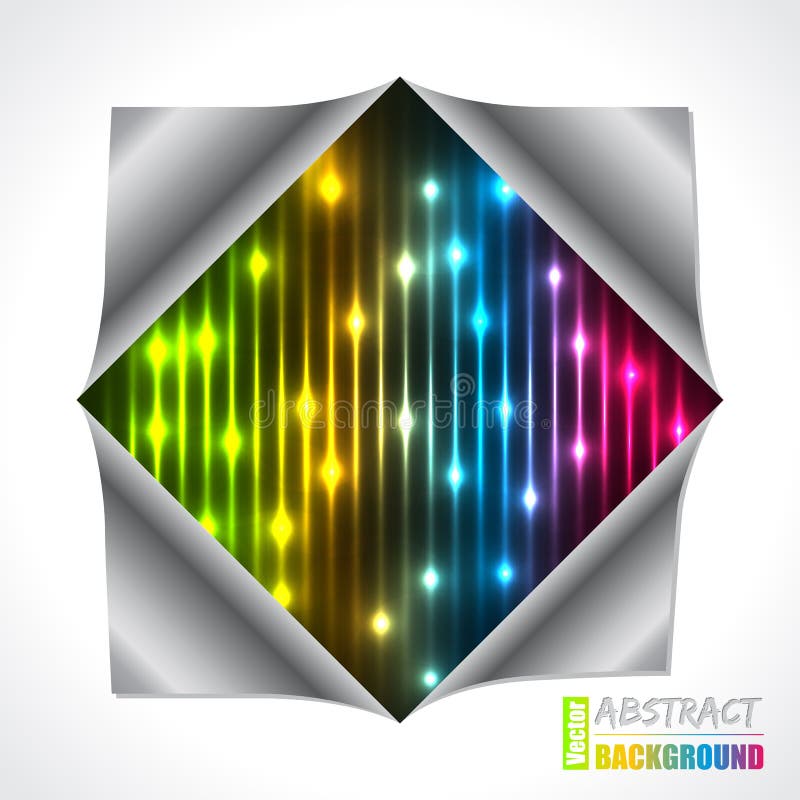 Cool Bursting Plasma and Laser Brochure Stock Vector - Illustration of ...