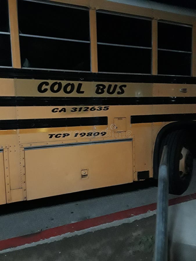 Cool Bus editorial stock photo. Image of tournament - 135076638