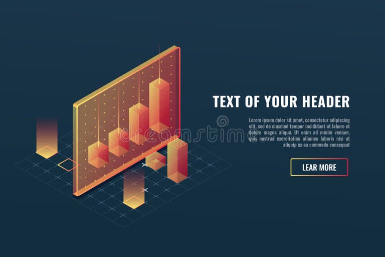 Cool Business Analytics Concept, Data Visualization, 3d Infographics ...