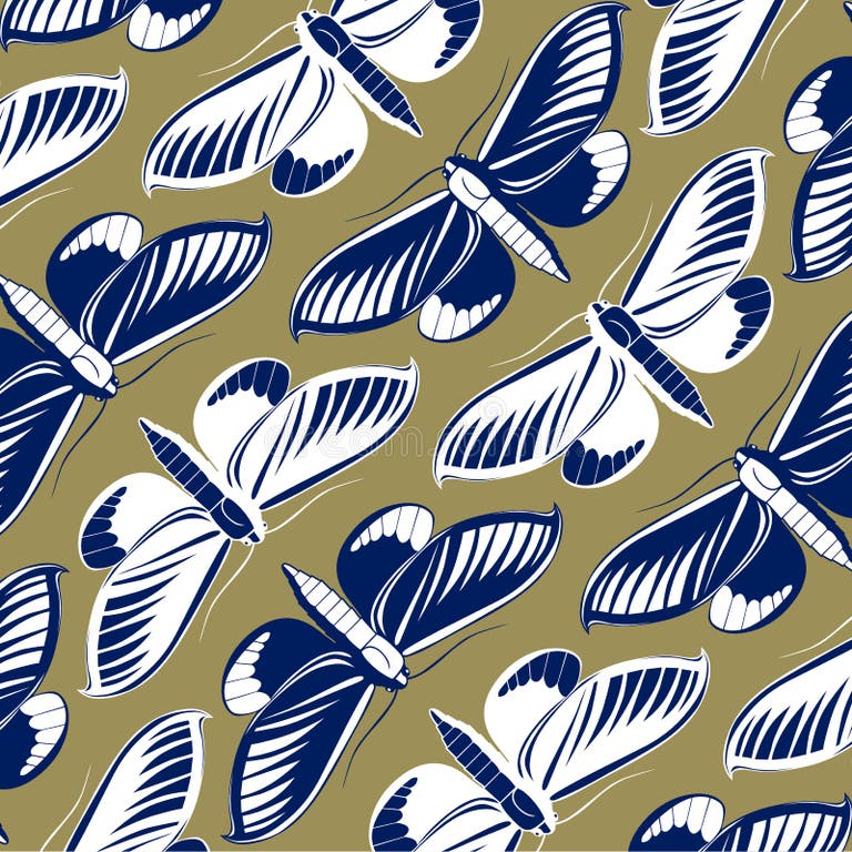 Cool Butterfly Pattern Stock Illustrations – 2,475 Cool Butterfly ...