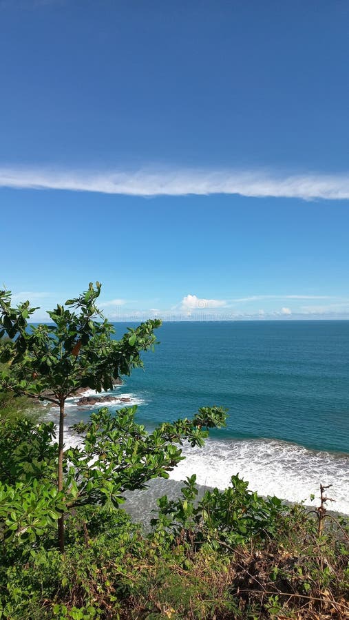 Cool and Calming Beach Views? Stock Photo - Image of waves, sand: 276910226