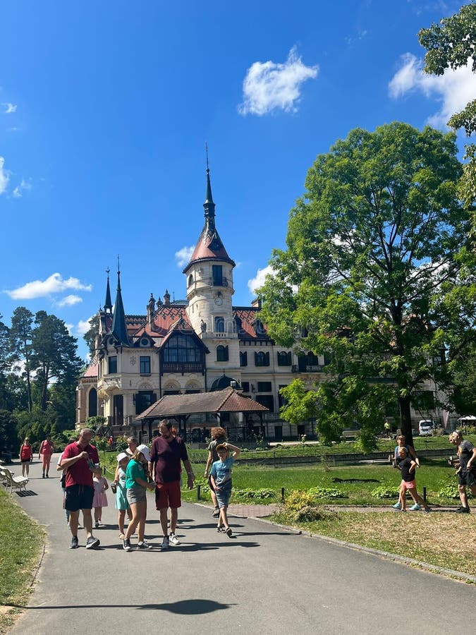 Cool castle for filming editorial photo. Image of town - 257612776