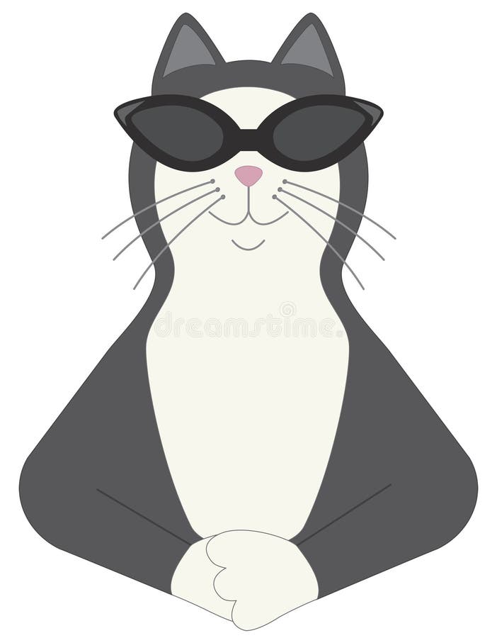 Cool Cat Shades Stock Illustrations – 131 Cool Cat Shades Stock ...