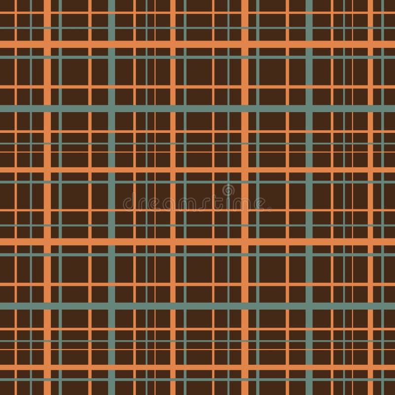 Cool Checkered Pattern on Brown Background, Stripes, Picnic Tablecloth ...