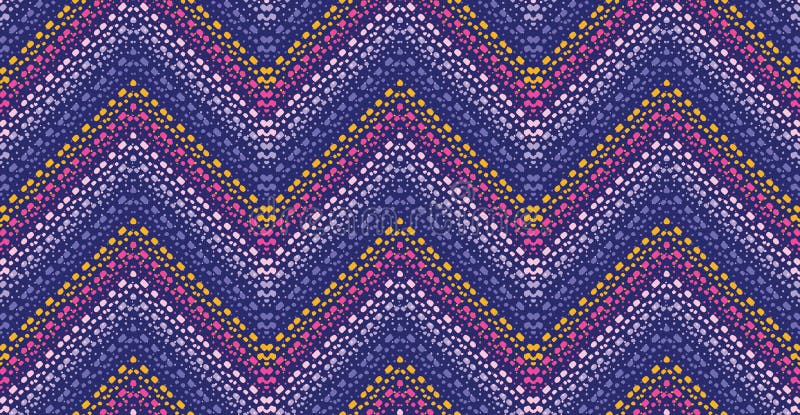Cool Chevron Mosaic Repeating Vector Pattern Stock Vector ...