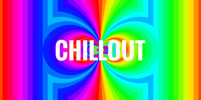 Cool Chillout Abstract Background Stock Illustration - Illustration of ...