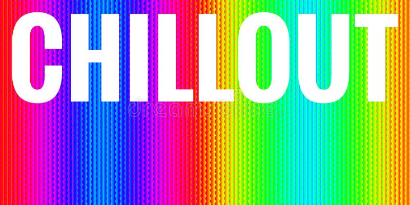 Cool Chillout Abstract Background Stock Illustration - Illustration of ...