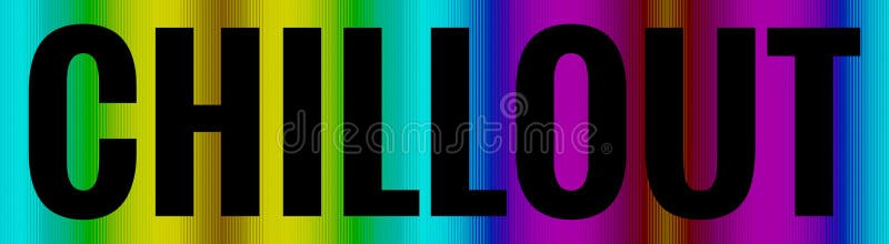 Cool Chillout Abstract Background Stock Illustration - Illustration of ...