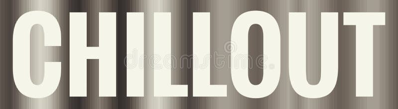 Cool Chillout Abstract Background Stock Illustration - Illustration of ...