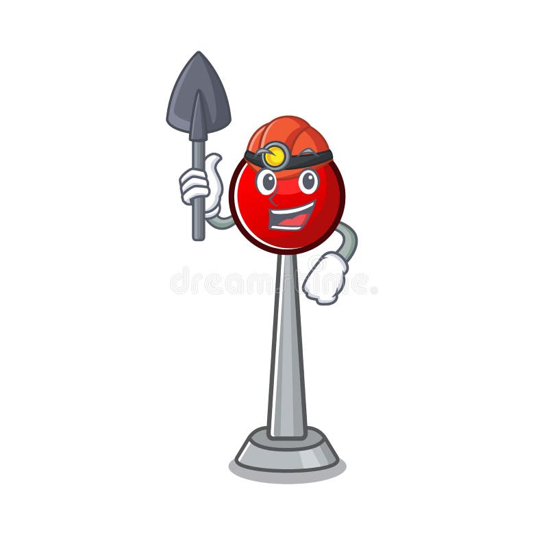 Cool Clever Miner Antenna Cartoon Character Design Stock Vector ... Cool Clever Miner Antenna Cartoon Character Design Stock Vector ...