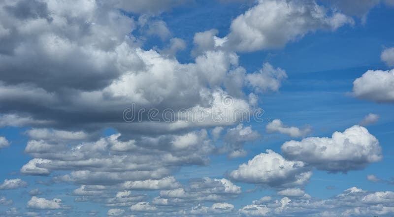 Cool Cloud Formation and Blue Sky Stock Photo - Image of blue, cool ...
