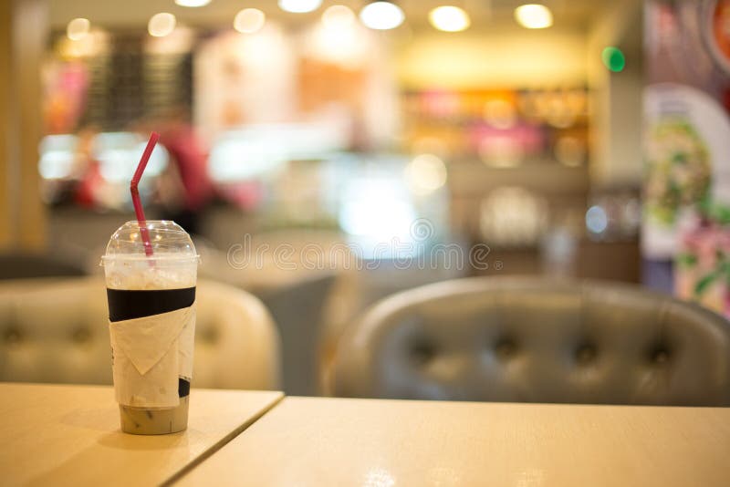 Cool coffee in the cafe stock photo. Image of beverage - 139591656