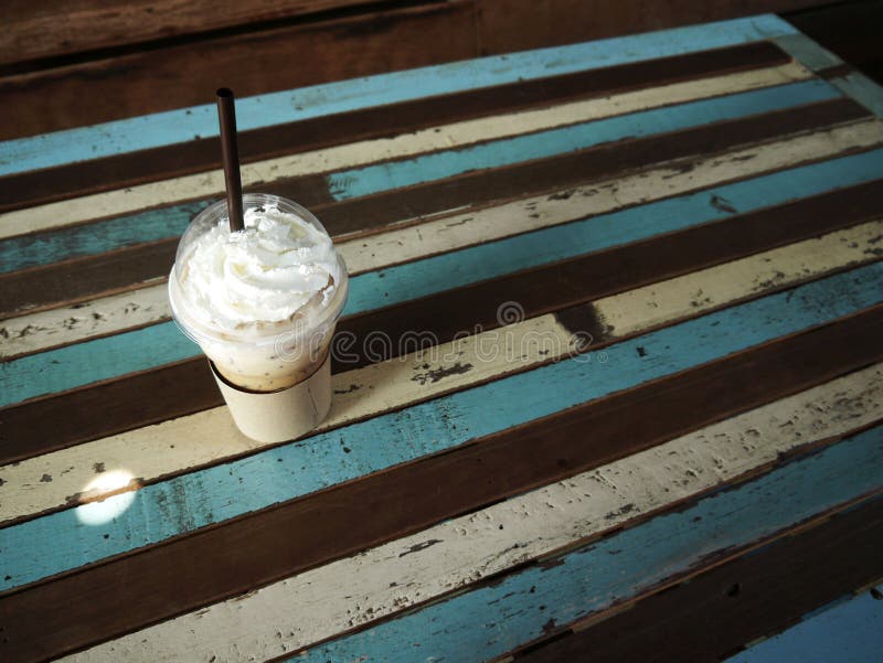 Cool Coffee stock photo. Image of close, frozen, cool - 66575892