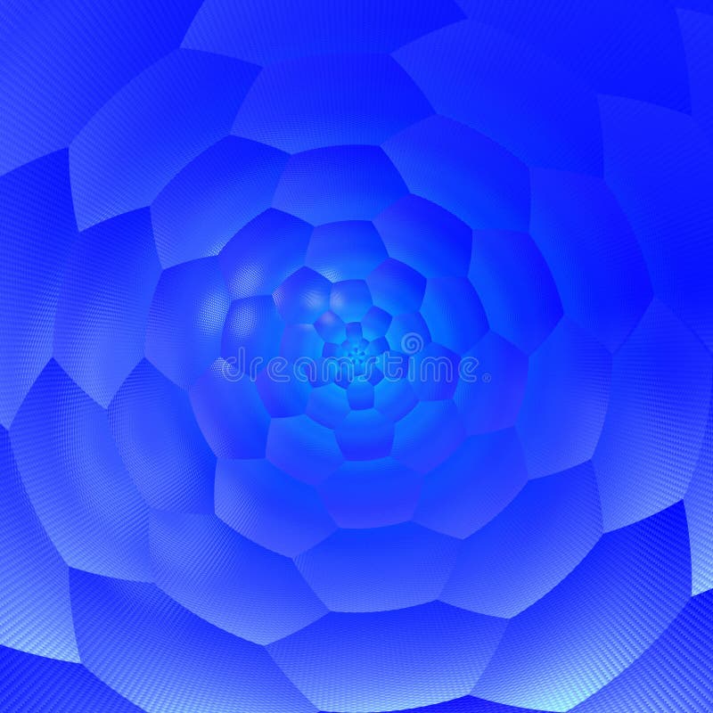 Cool Blue Colored Square Abstract Lines Background Stock Illustration ...