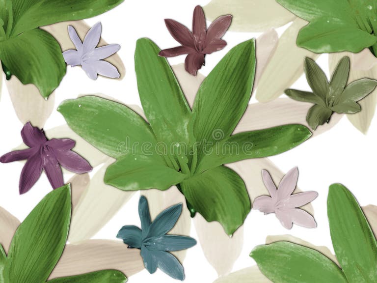 Cool Colorful Seamless Watermelon Flower Pattern Stock Photo - Image of ...