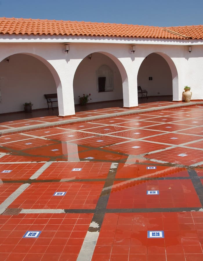 Cool corner. stock photo. Image of doorway, arch, architecture - 10597516