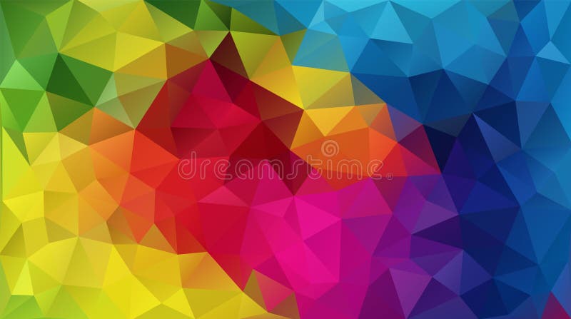 Cool Covers Design. Minimal Triangle Geometric Gradients Stock Vector ...