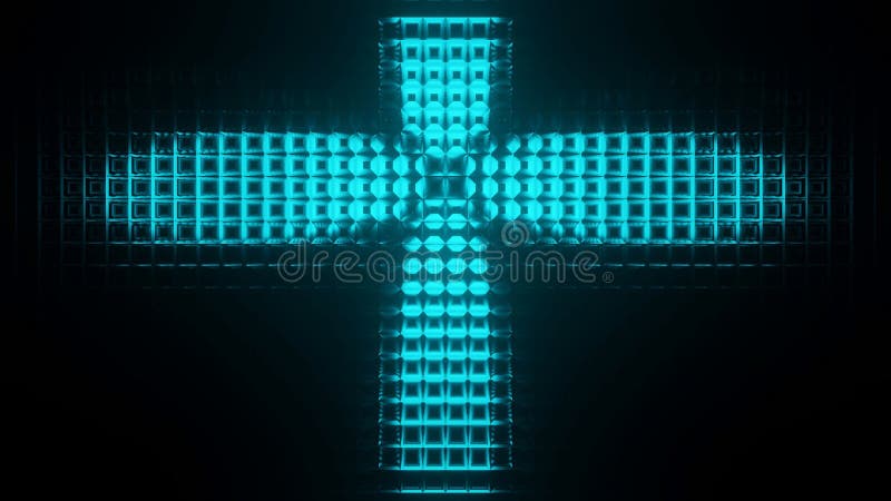 Cool Cross-shaped Futuristic Sci-fi Techno Lights - Perfect for ...