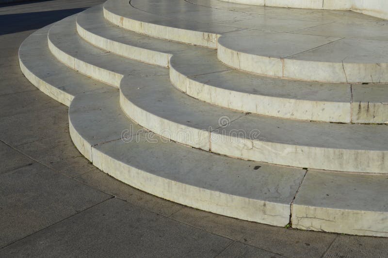 Cool Curved Steps stock image. Image of scape, stairs - 84801569