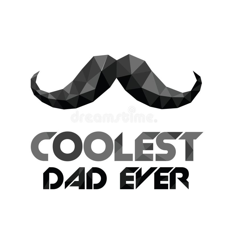 Cool Daddy stock vector. Illustration of holiday, triangle - 71649520