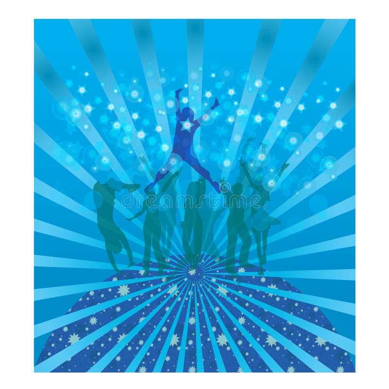 Dance party layout stock vector. Illustration of layout - 17203942
