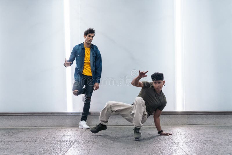 Cool Dancing Crew Practicing Stock Image - Image of camera, attitude ...