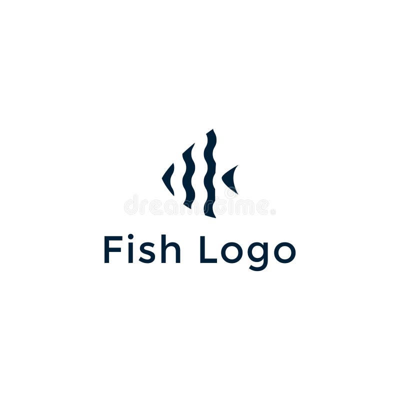 Cool Decorative Fish Logo Vector Stock Vector - Illustration of ...
