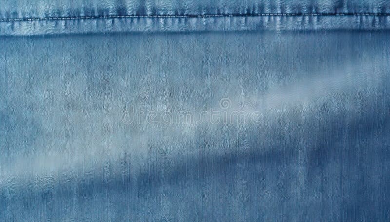 Cool Denim Elegance: Light Blue Background with Distinctive Seam Stock ...