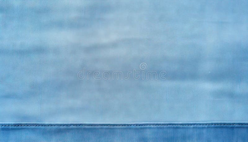 Cool Denim Elegance: Light Blue Background with Distinctive Seam Stock ...