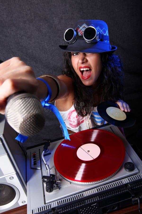 Cool DJ stock photo. Image of disk, discotheque, glamour - 15974762