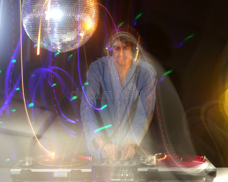 Cool dj stock photo. Image of tunes, party, vinyl, nightlife - 27298054