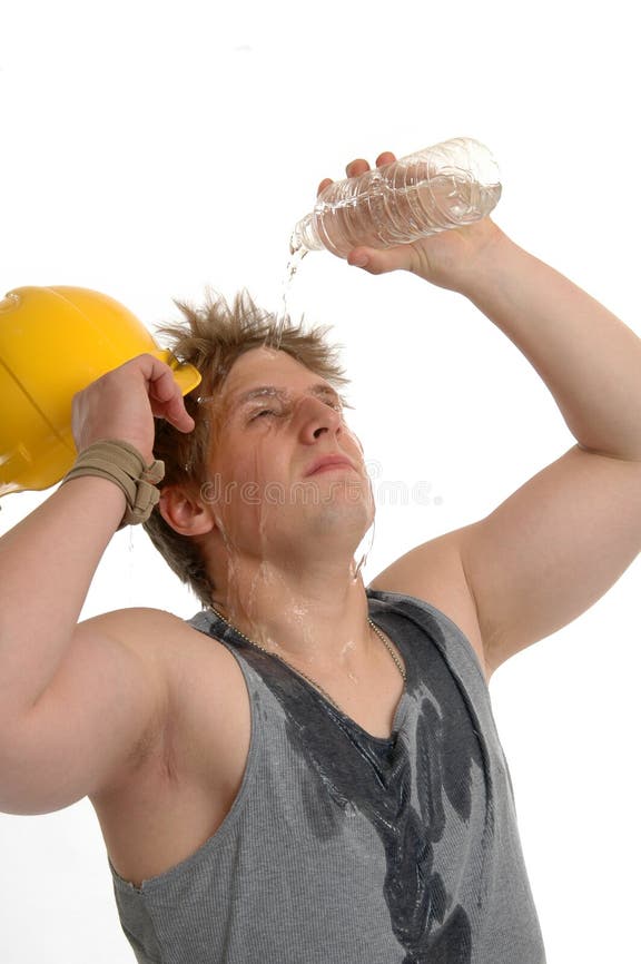 Construction Worker Cooling Off Stock Photos - Free & Royalty-Free ...