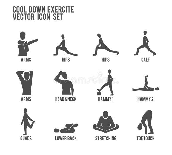 Warm Up Exercise Stock Illustrations – 2,748 Warm Up Exercise Stock ...