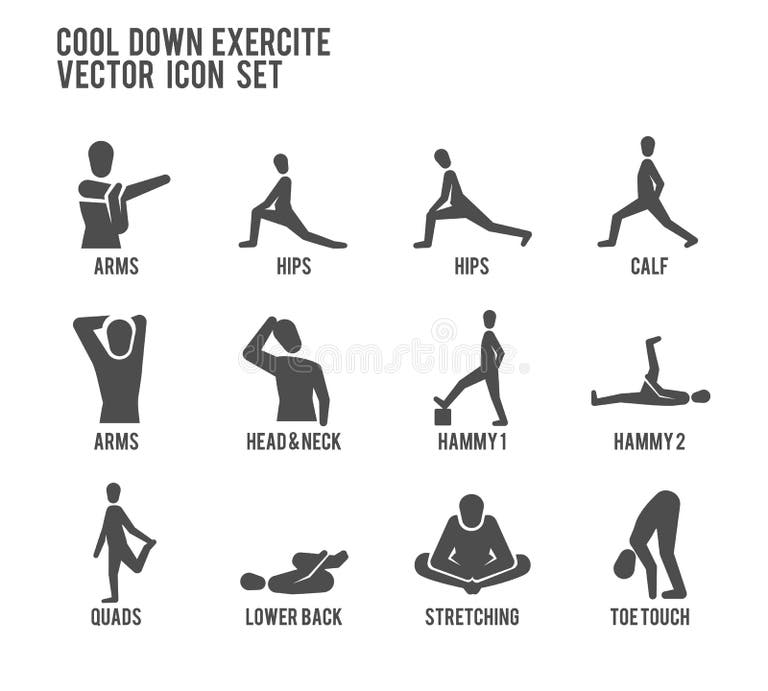 Warm Up Exercise Stock Illustrations – 2,607 Warm Up Exercise Stock ...